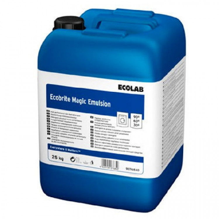 Ecolab Ecobrite Magic Emulsion комплексное средство для стирки белья
